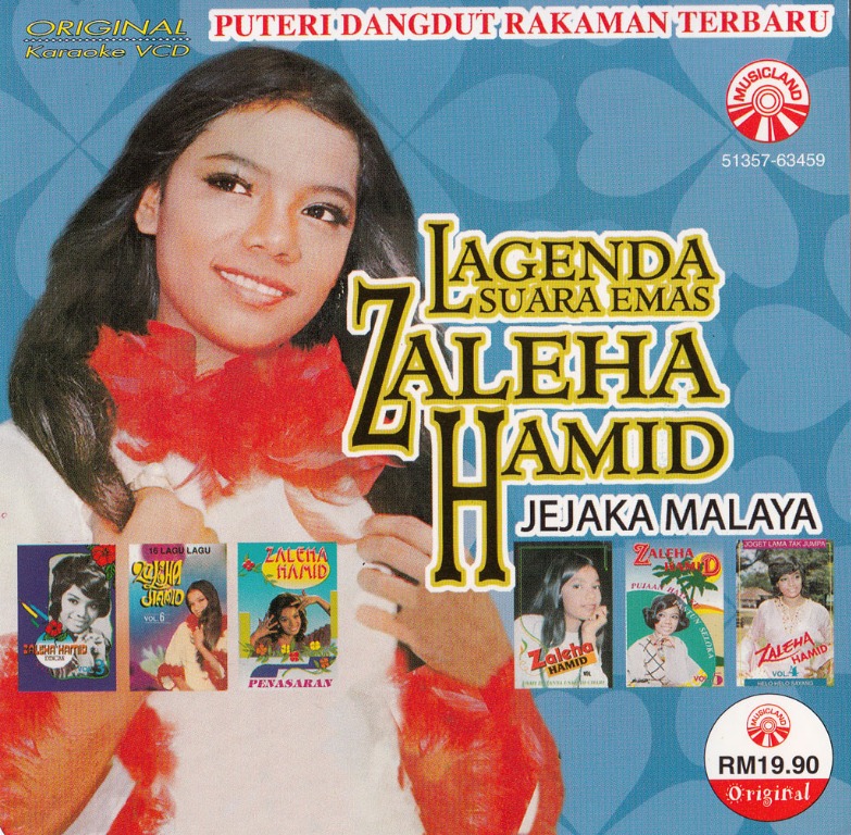 Zaleha Hamid Lagenda Suara Emas Jejaka Malaya Original Karaoke VCD Puteri Dangdut Rakaman ...