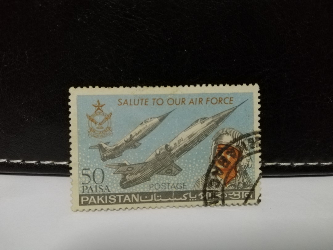 1965 Pakistan Stamp Air Force Pilot Military, Hobbies & Toys ...