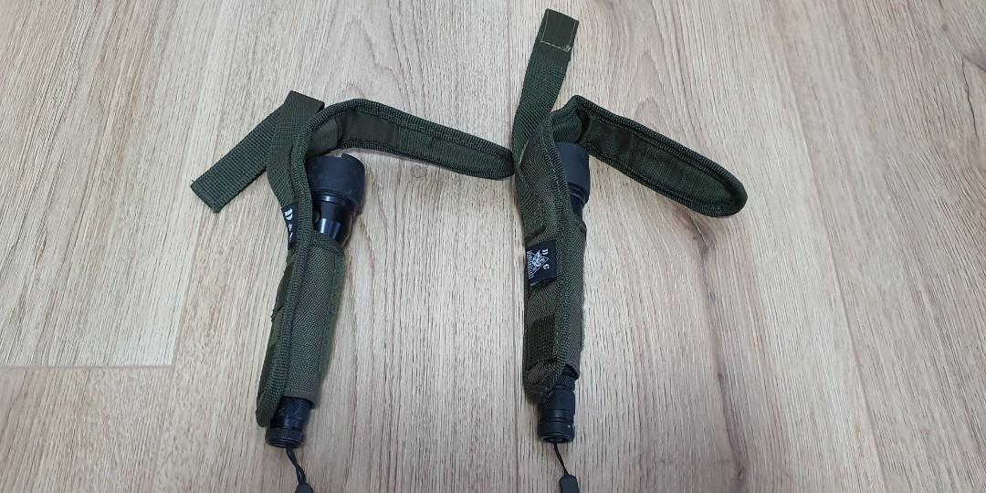 2x SAF Torch lights with LBV pouches, Car Accessories, Electronics ...