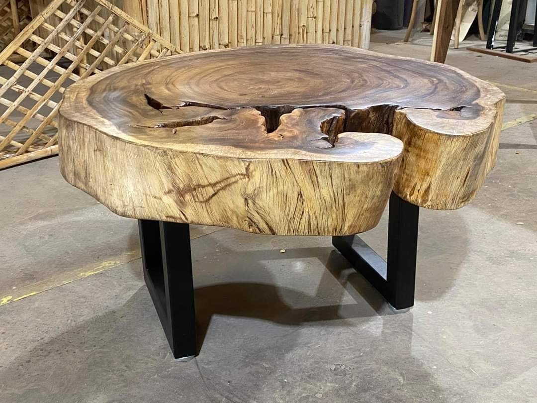 Acacia center table, Furniture & Home Living, Furniture, Tables & Sets ...