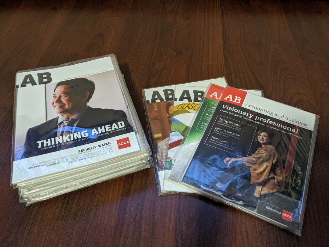 ACCA magazine and CFA journal, Hobbies & Toys, Books & Magazines ...