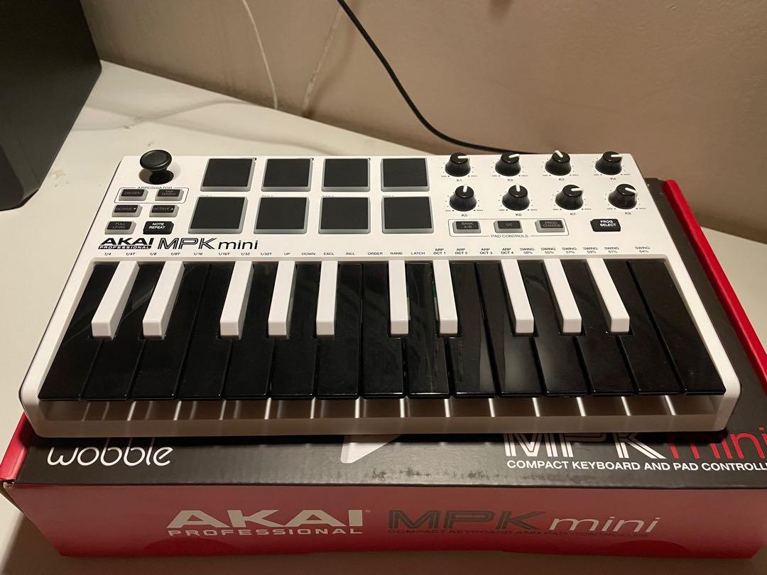 AKAI MPK mini keyboard USB midi controller, Hobbies & Toys, Music ...