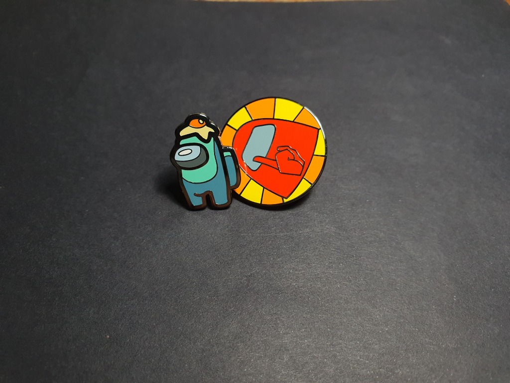 Among Us Enamel Pins | Bundle Set, Hobbies & Toys, Stationery & Craft ...