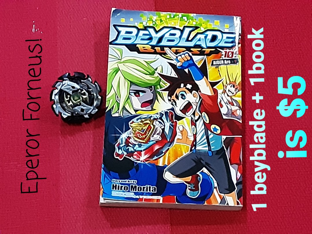 Beyblade books by hiro Morita!, Hobbies & Toys, Books & Magazines ...