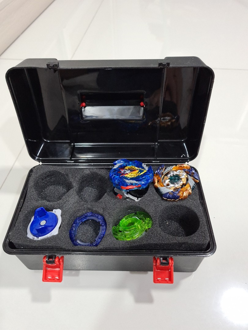 Beyblade storage box + free Beyblades, Hobbies & Toys, Toys & Games on ...
