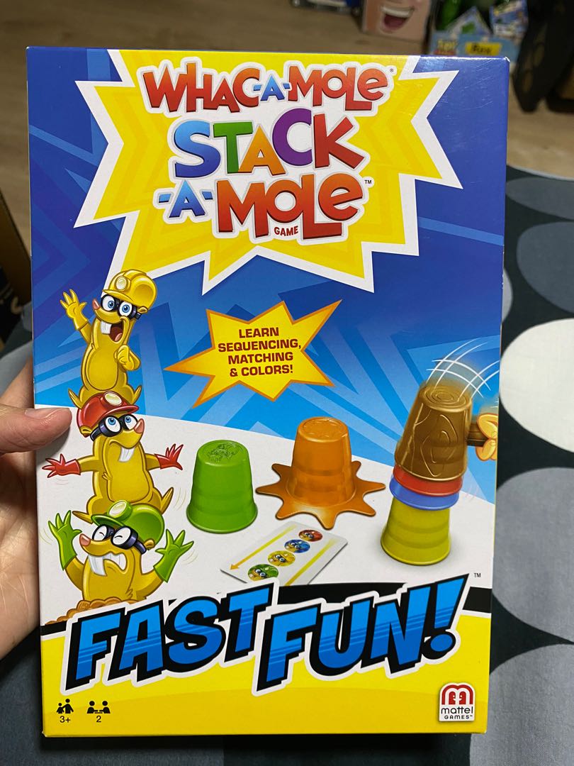 BNIB Walk-a-Mole Boardgame, Hobbies & Toys, Toys & Games on Carousell