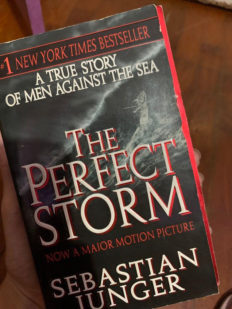 BOOK SALE OLD BOOKS - The Perfect Storm by Sebastian Junger, Hobbies ...