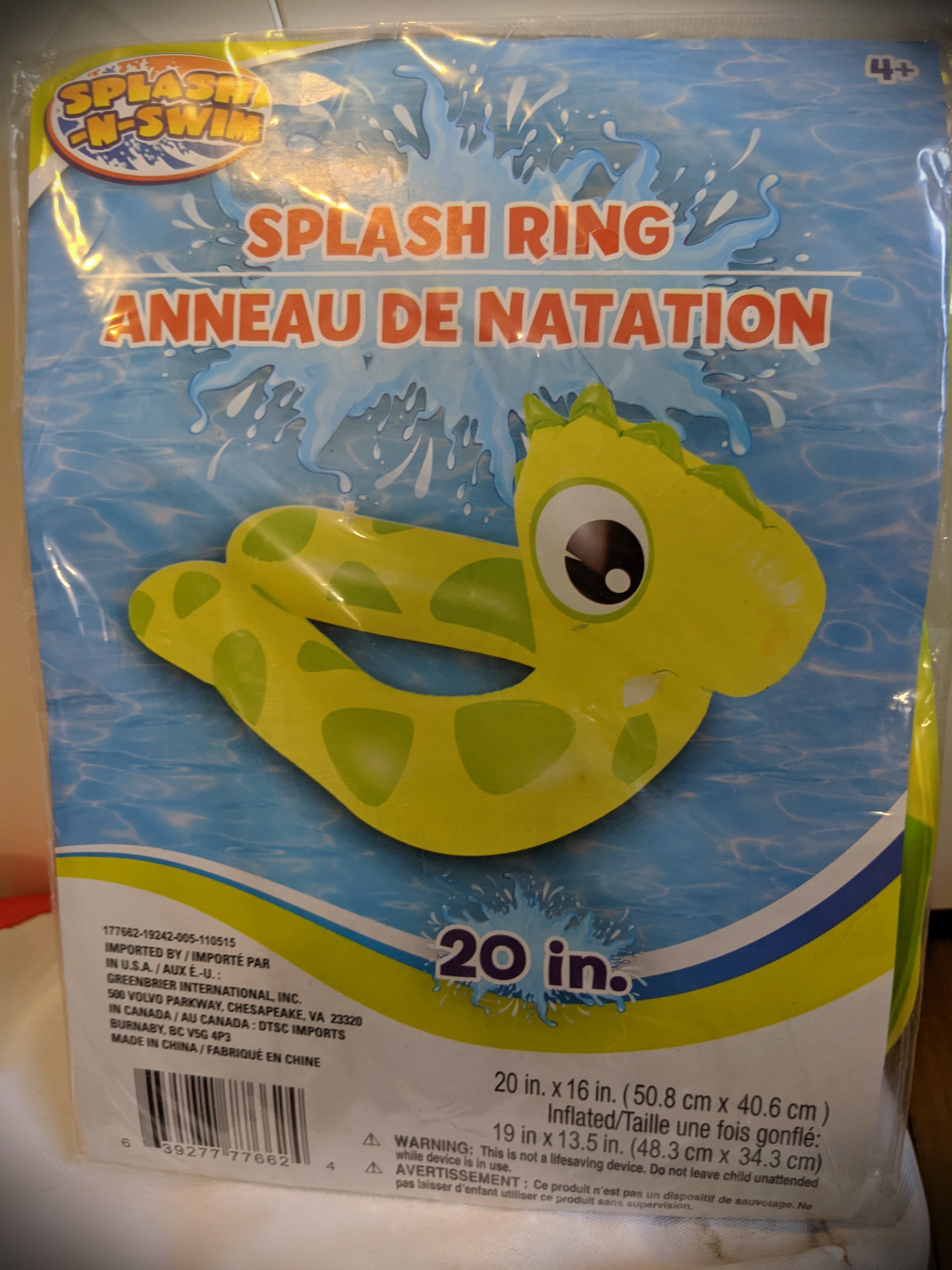 Brand new swim rings and inflatable surf rider for kids, Sports ...
