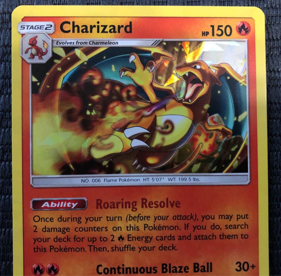 Charizard Team Up Shattered Holo - Pokemon TCG, Hobbies & Toys, Toys ...