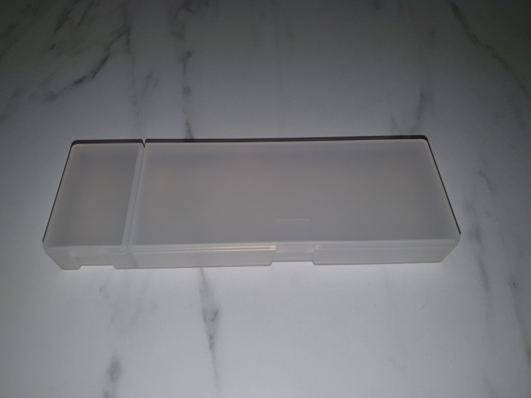 Muji clear pencil box, Hobbies & Toys, Stationery & Craft, Stationery ...