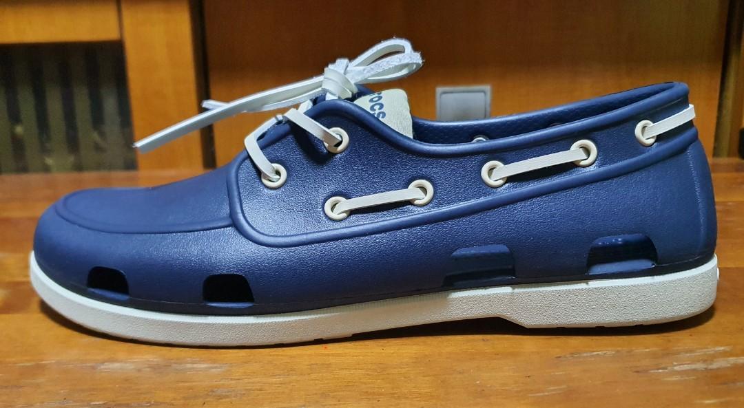 Crocs Classic Boat Shoes M, Men's Fashion, Footwear, Dress Shoes on ...