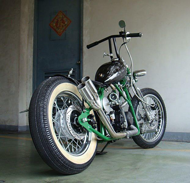 custom hardtail bobber with springer front end, Motorbikes, Motorbikes ...