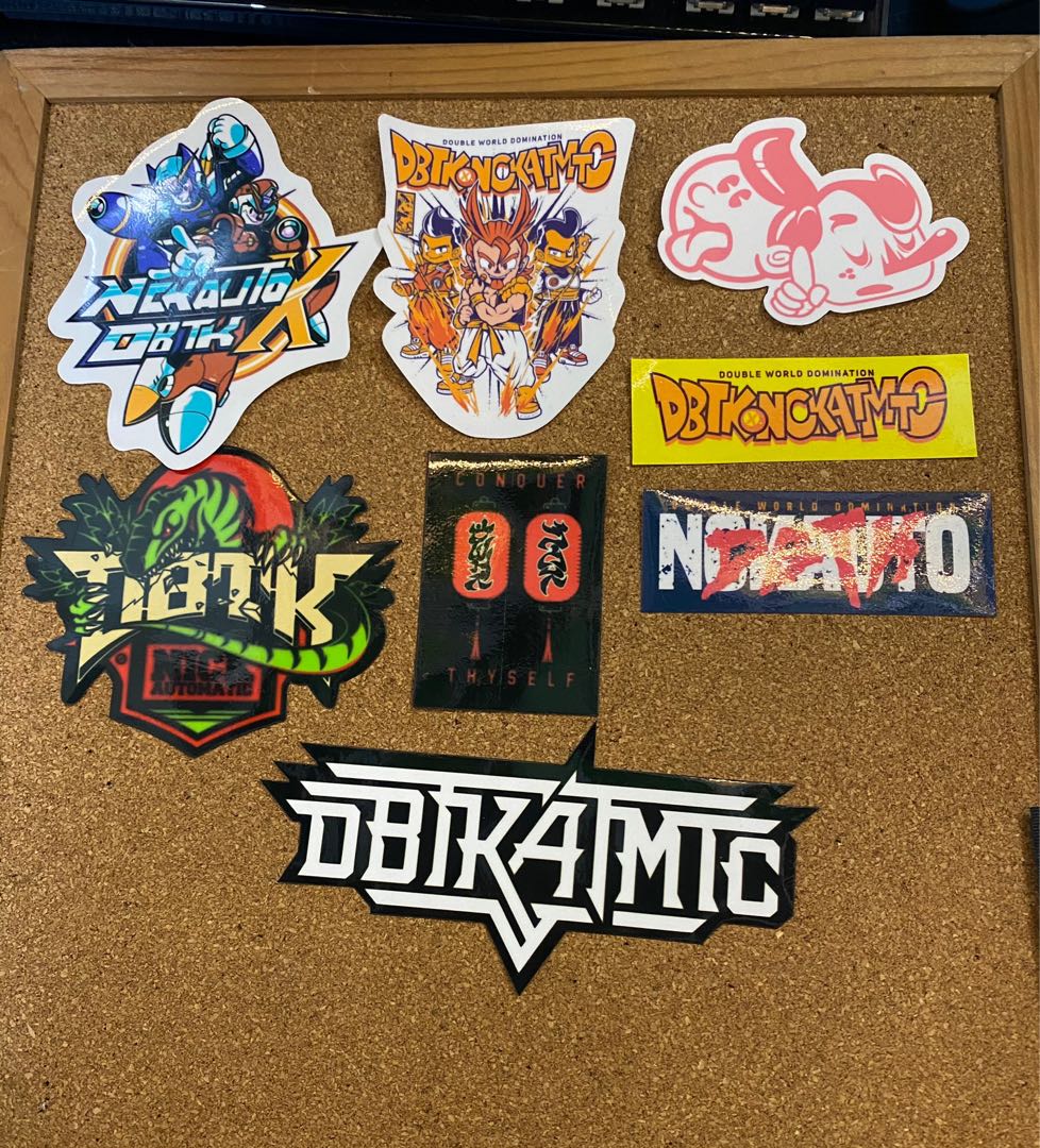 Dbtk Stickers (sold per piece or take all), Hobbies & Toys, Memorabilia ...