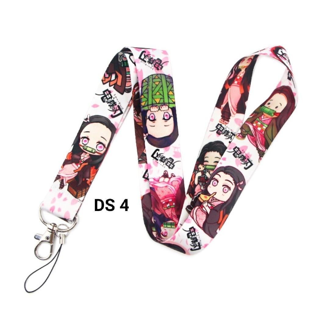 Demon Slayer Card Case and Lanyards, Hobbies & Toys, Stationery & Craft ...