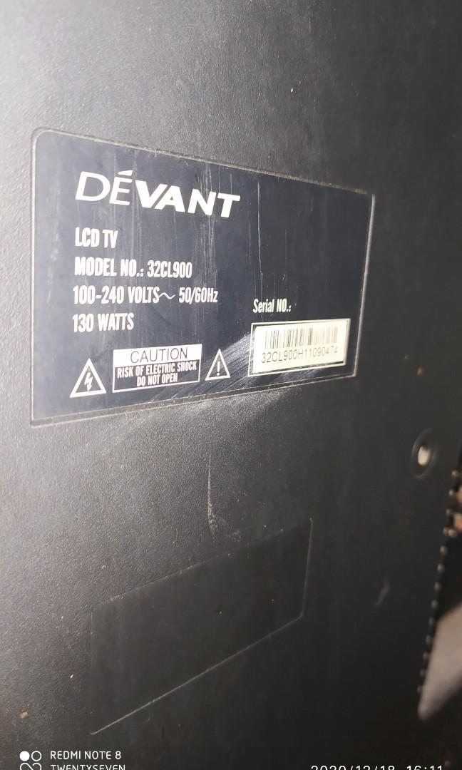 DEVANT LCD TV 32", Audio, Portable Music Players on Carousell