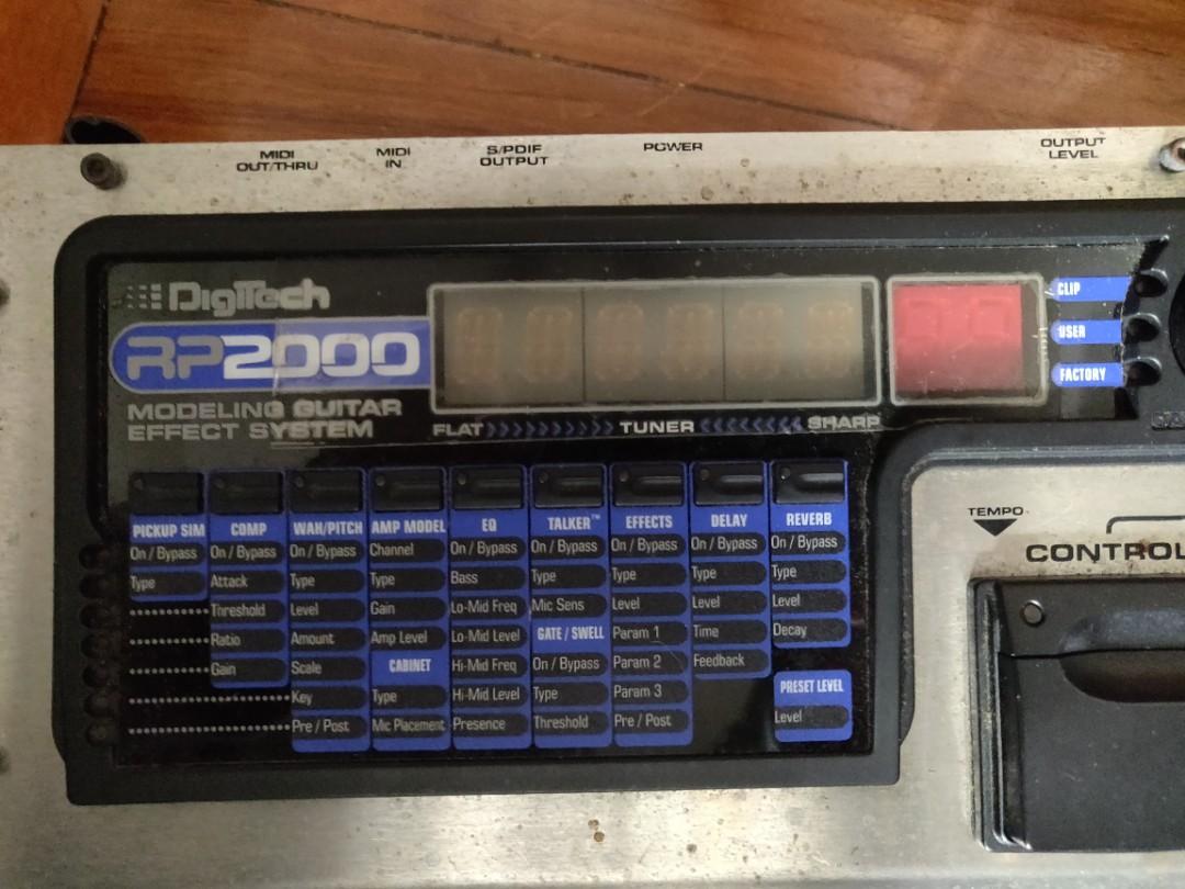 Digitech RP2000, 興趣及遊戲, 音樂、樂器 & 配件, 樂器 - Carousell
