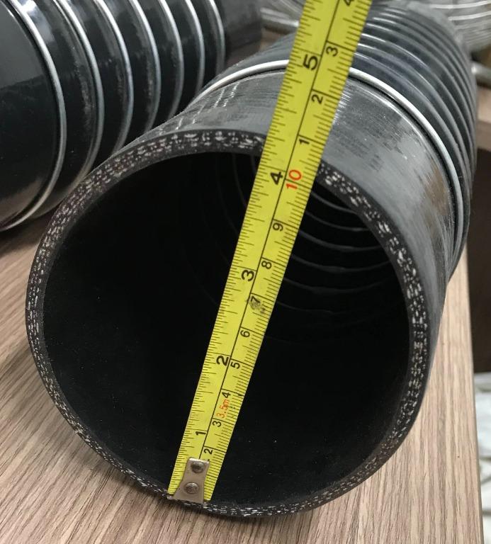 Flexible Air Intake Hose - 4", Car Accessories, Accessories on Carousell