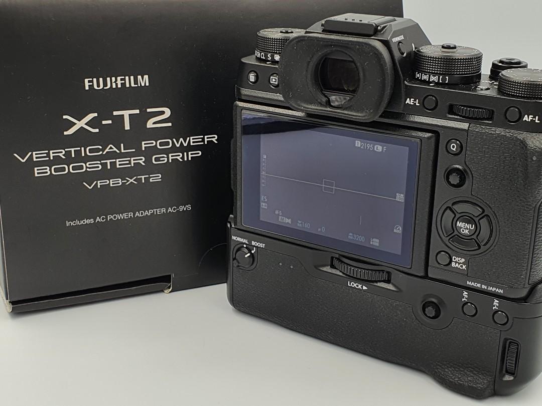 Fujifilm X-T2 Battery Grip (VPB-XT2) and AC Adaptor (AC 9VS), Photography, Photography ...