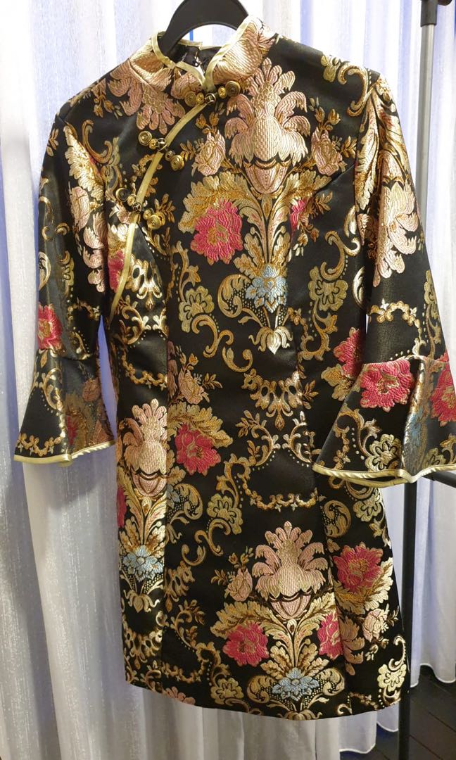 Fusion Cheongsam, Women's Fashion, Muslimah Fashion, Dresses on Carousell