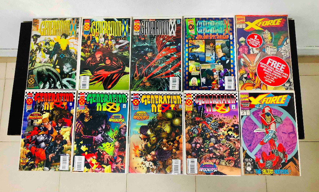 Generation X + Generation NEXT + X-Force 1991-1995, Hobbies & Toys ...