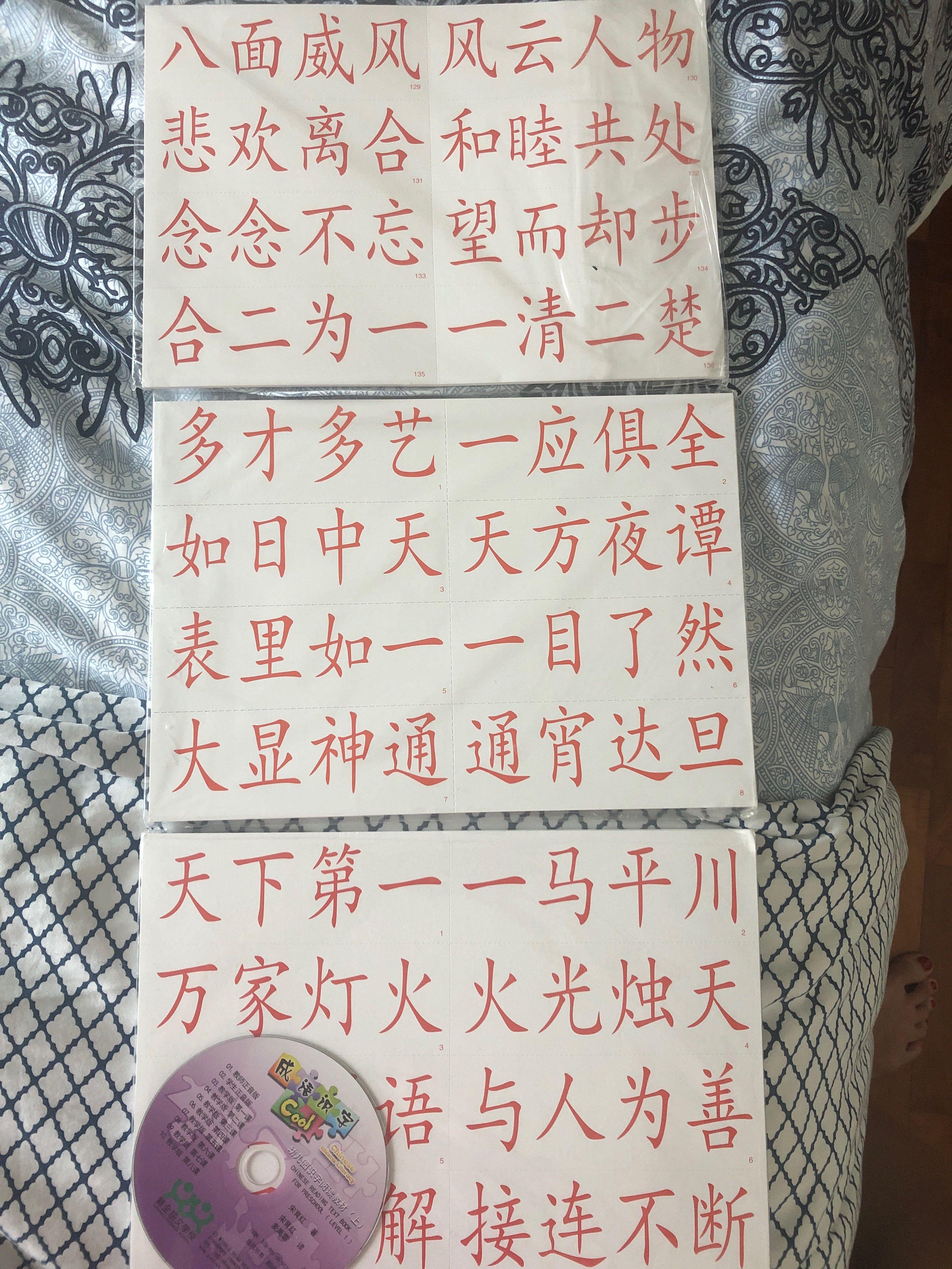 Chinese English Word Tiles Magnetic Poetry Kids Chinese Learning Kit ...