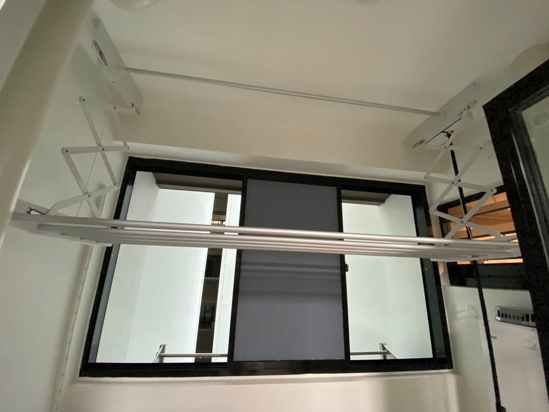 HDB Drying Rack, Furniture & Home Living, Bathroom & Kitchen Fixtures ...