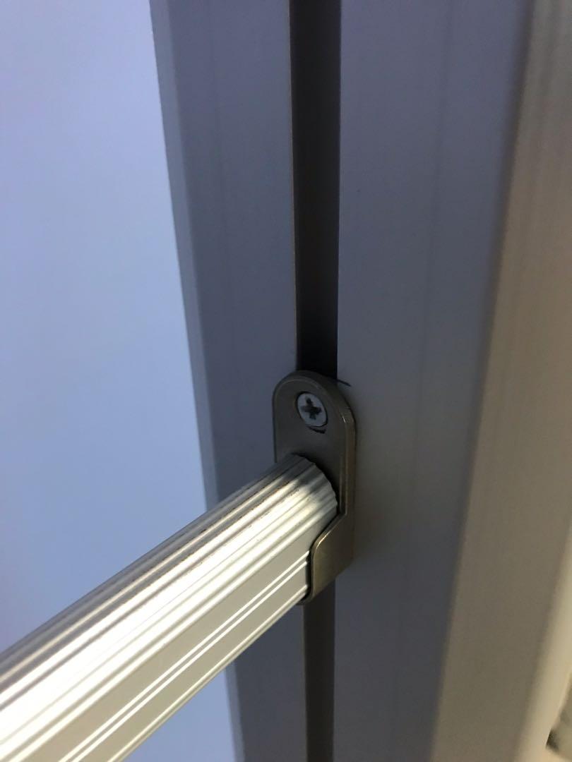 HDB Pole Walk-in Wardrobe Racking System, Furniture & Home Living ...