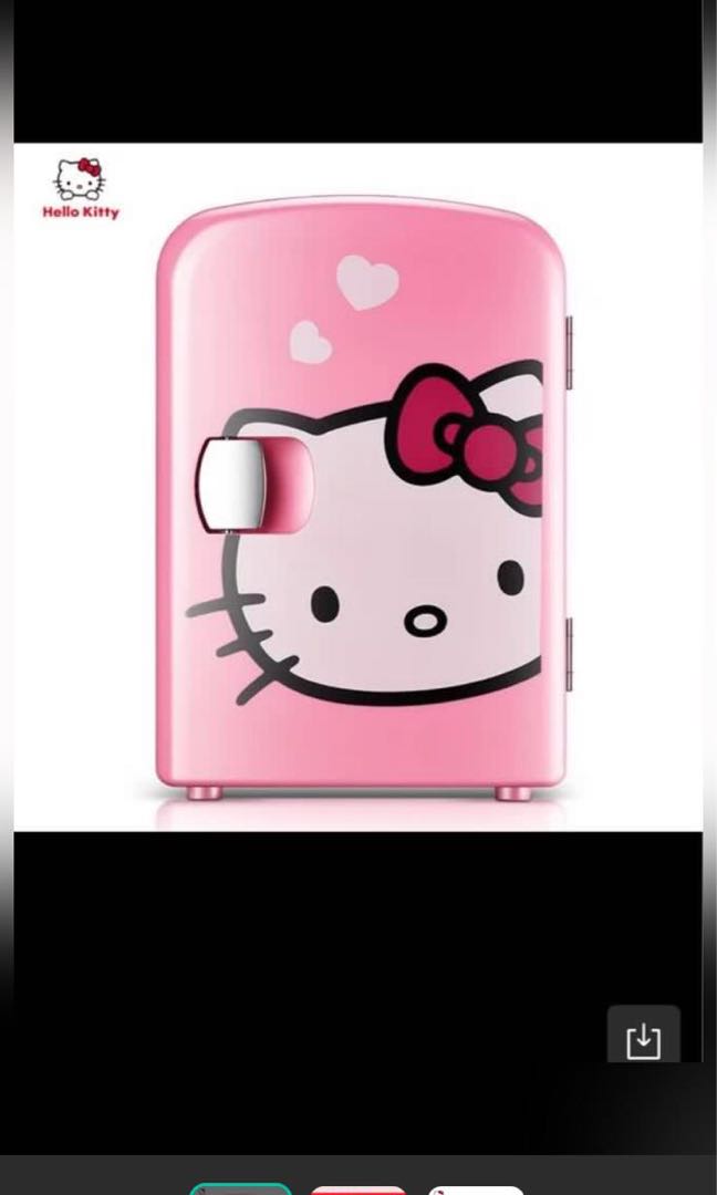 Hello Kitty mini fridge, TV & Home Appliances, Kitchen Appliances ...