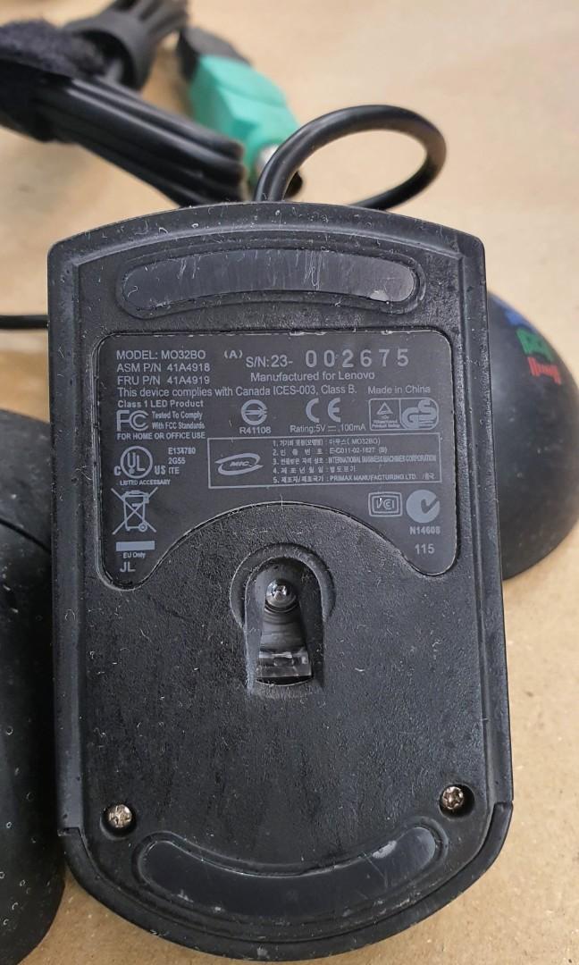 IBM Mini USB Wired Optical Mouse MO32BO, Computers & Tech, Parts ...