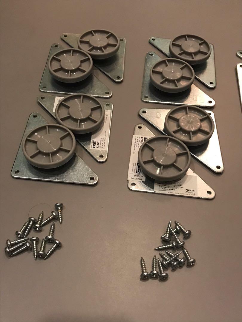 Ikea Eket Foot, Furniture & Home Living, Furniture, Shelves, Cabinets ...