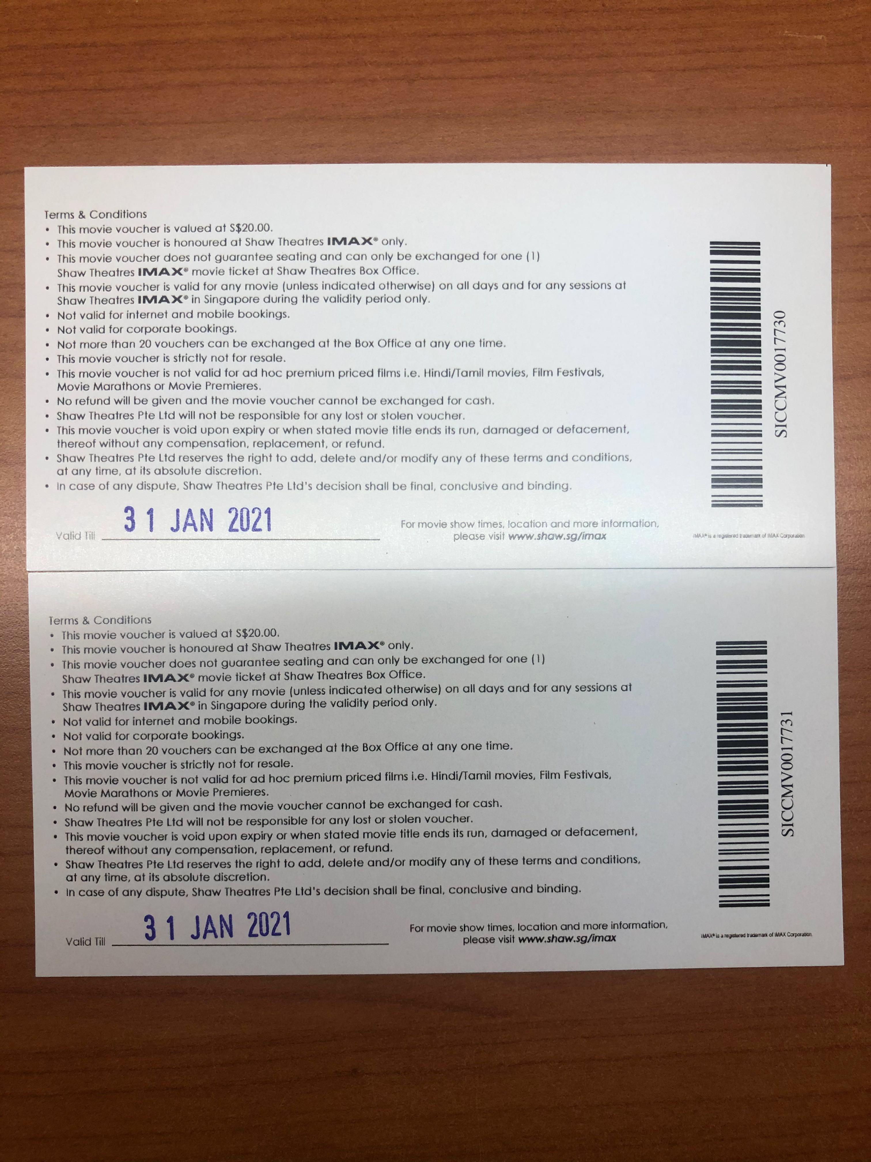 IMAX movie ticket (Demon Slayer Mugen Train now showing on IMAX ...