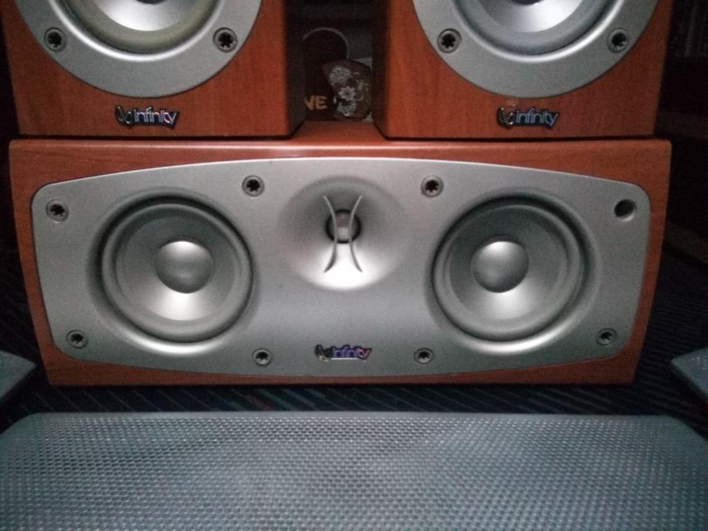 Infinity Beta HCS Satellite and Center Speakers (Made in USA), Audio ...
