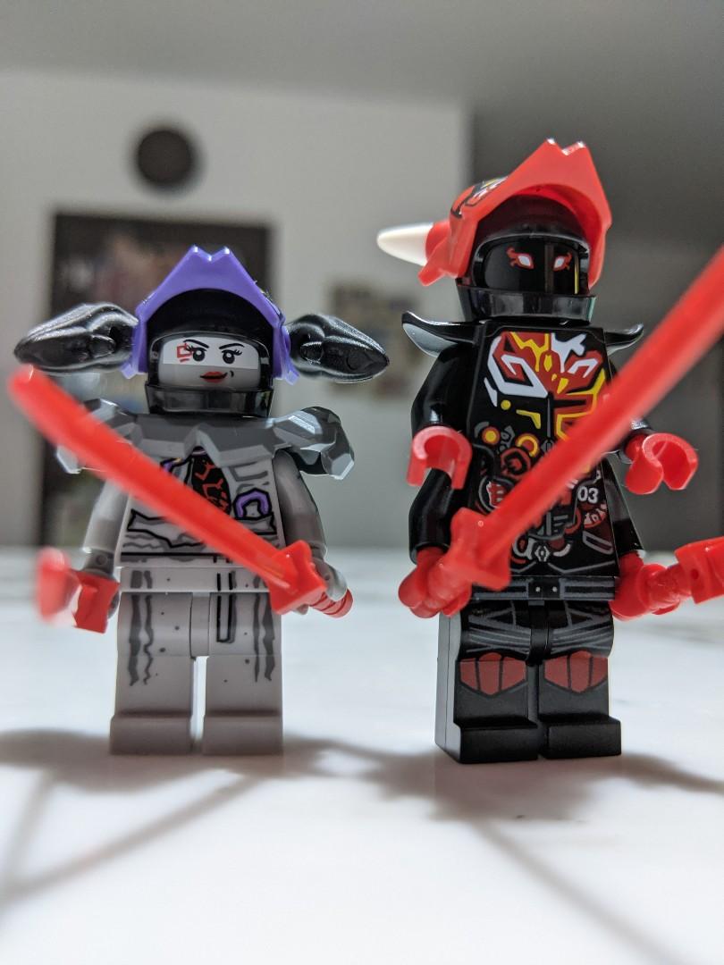 Lego Ninjago Oni Mask Minifigures - Harumi & Mr. E, Hobbies & Toys ...