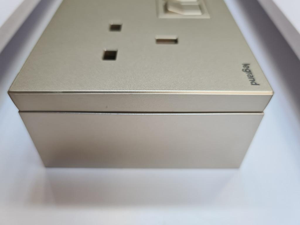 Legrand Galion Champagne/ Rose gold/ Dark Silver switch/ socket surface ...
