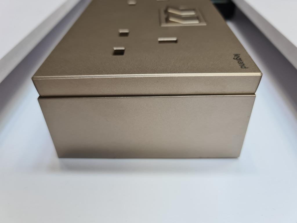 Legrand Galion Champagne/ Rose gold/ Dark Silver switch/ socket surface ...