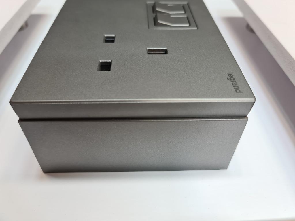 Legrand Galion Champagne/ Rose gold/ Dark Silver switch/ socket surface ...