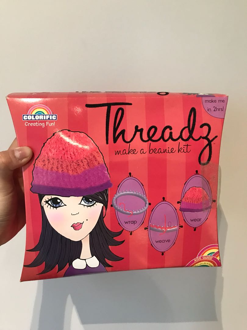 Make your own beanie kit, Design & Craft, Handmade Craft on Carousell