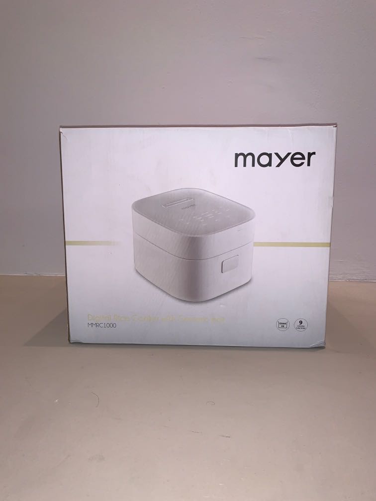 Mayer Digital Rice Cooker, Home Appliances, Kitchenware on Carousell