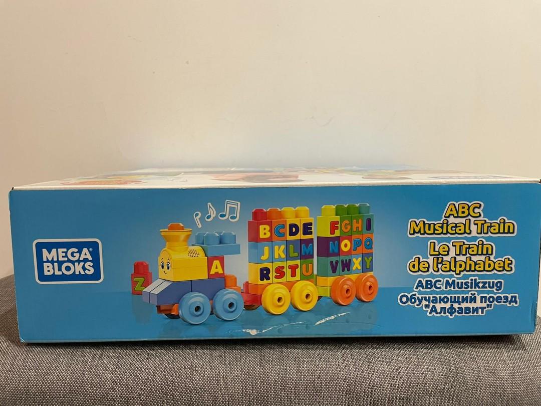 全新 1盒 Mega Bloks Abc Musical Train, 兒童＆孕婦用品, 嬰兒玩具 - Carousell