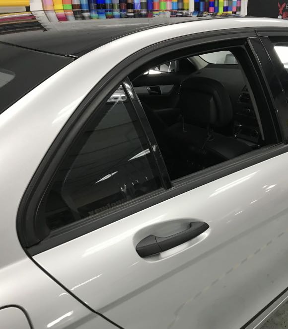 Mercedes window trim dechrome matte, Car Accessories, Accessories on ...