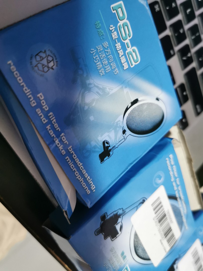 Mini pop filter, Hobbies & Toys, Music & Media, Music Accessories on ...