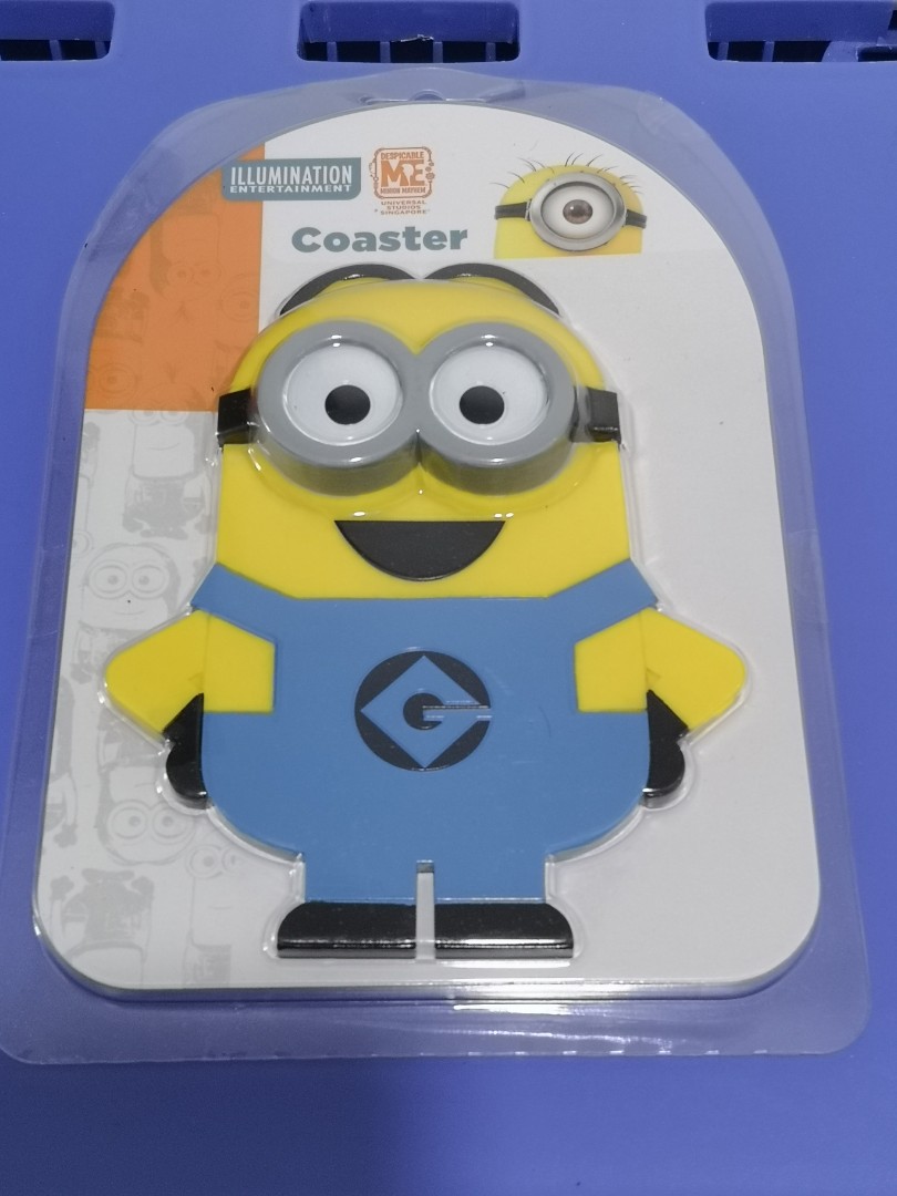 Minion Coaster Universal Studios, Food & Drinks, Beverages on Carousell