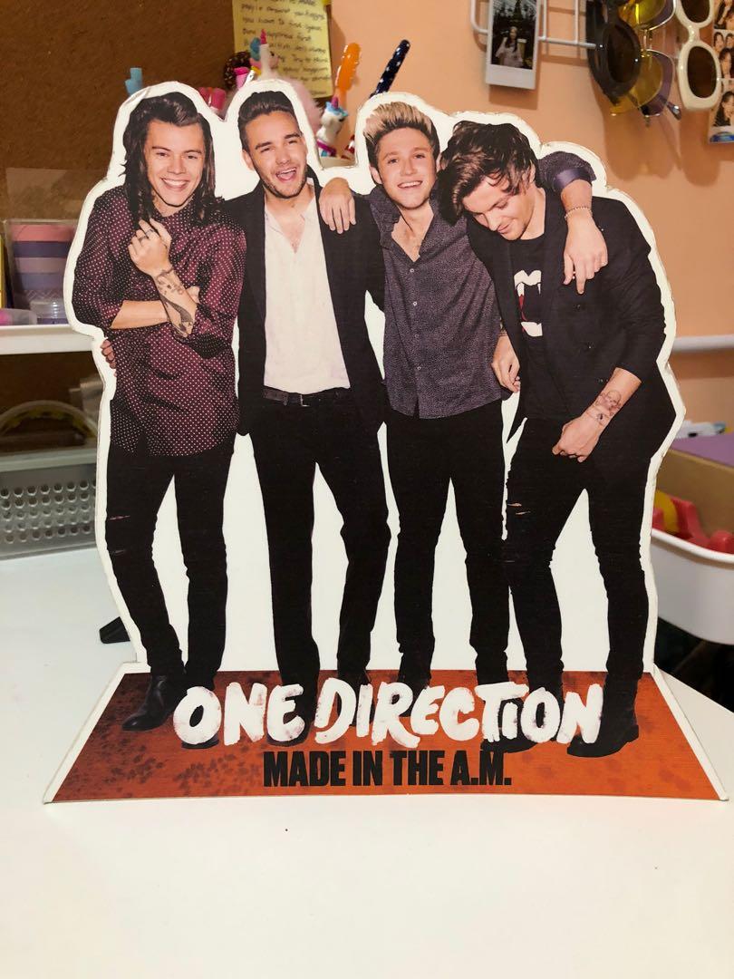 One Direction Desk Standee/Mini Standee, Hobbies & Toys, Music & Media ...