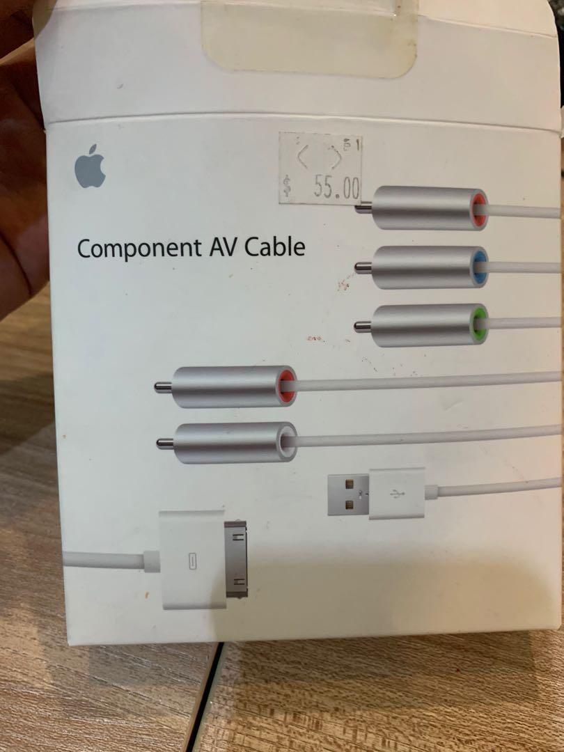 Original Apple Component AV Cable, Computers & Tech, Parts ...