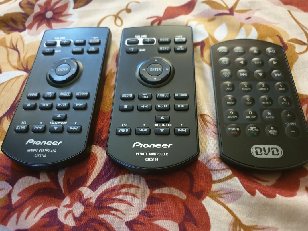 Pioneer Car Audio Remote Control, Audio, Soundbars, Speakers ...