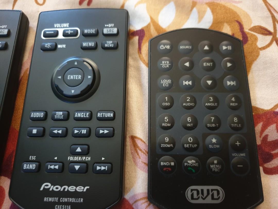 Pioneer Car Audio Remote Control, Audio, Soundbars, Speakers ...