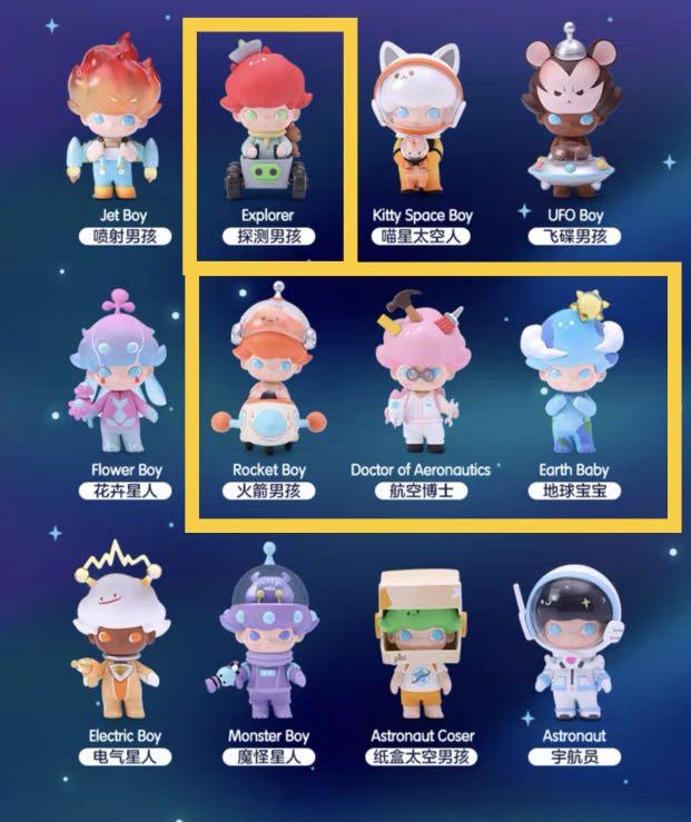 Popmart Dimoo space / fairy tale, Hobbies & Toys, Toys & Games on Carousell