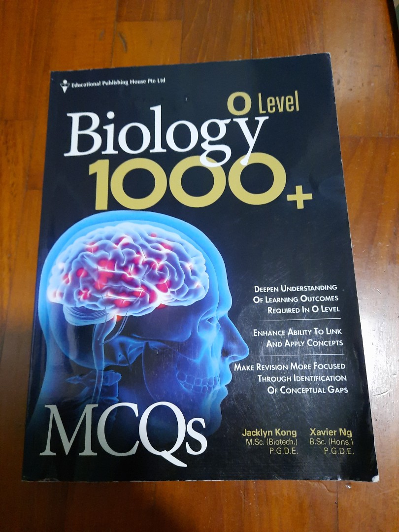 Pure Biology 1000 MCQ assessment book, Books & Stationery, Textbooks ...