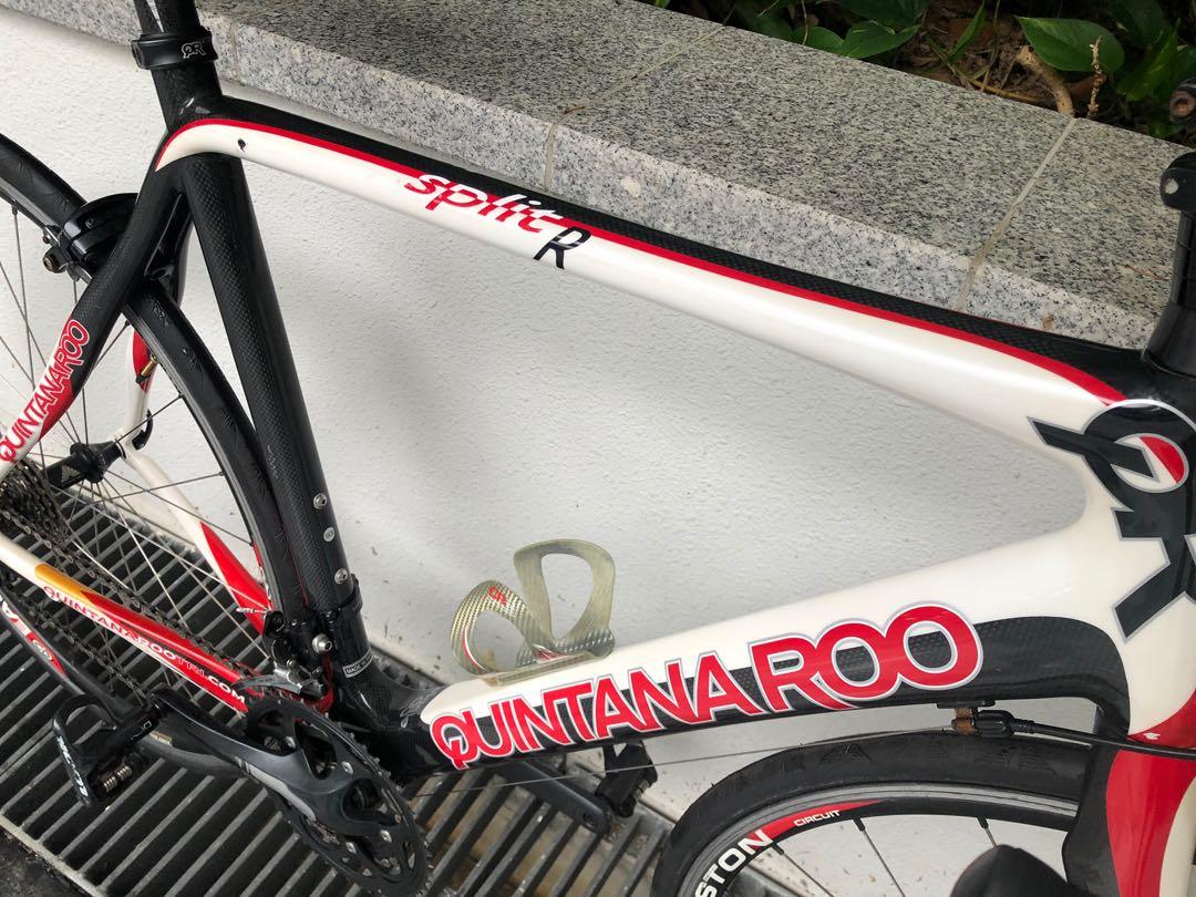 Full carbon road bike - Quintana Roo Split R, Sports Equipment ...