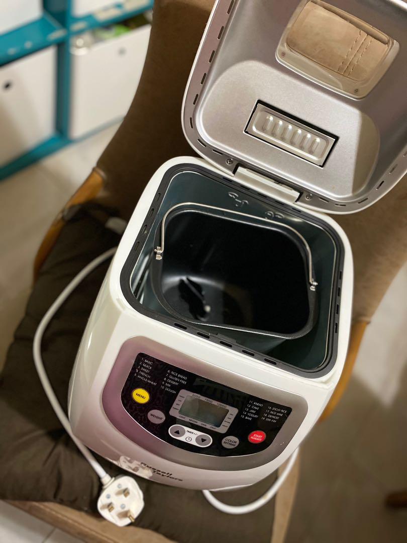 Russell Taylors Bread Maker BM-11 with Automatic Nuts Dispenser, TV ...